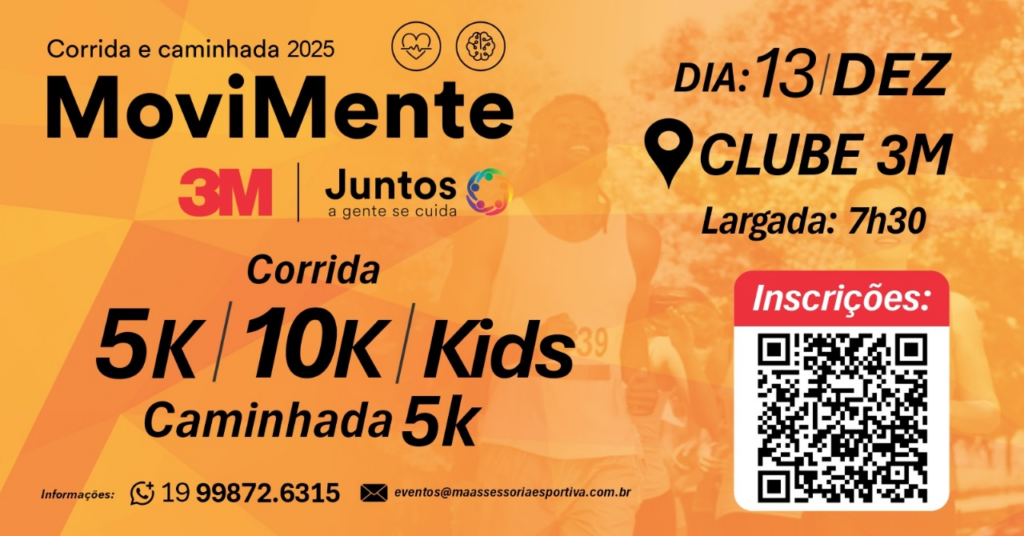 Corrida MoviMente 3M Juntos- Sumaré